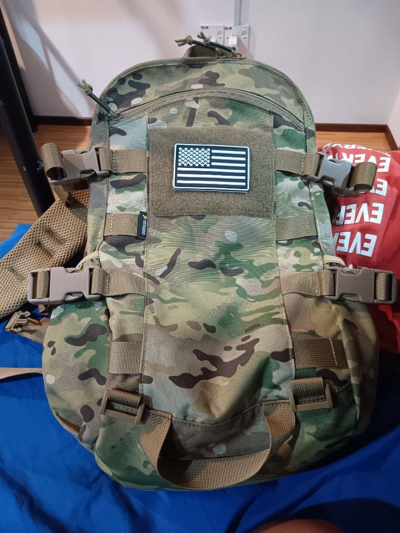 Multicam camouflage 20L backpack, Men's Fashion, Bags, Backpacks on ...