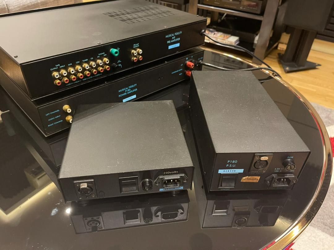 Musical Fidelity MX and P180 pre-power amplifier, Audio, Soundbars ...