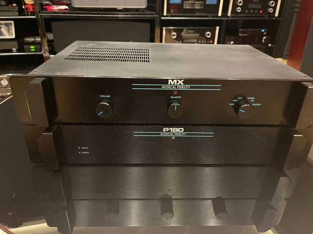 Musical Fidelity MX and P180 pre-power amplifier, Audio, Soundbars ...