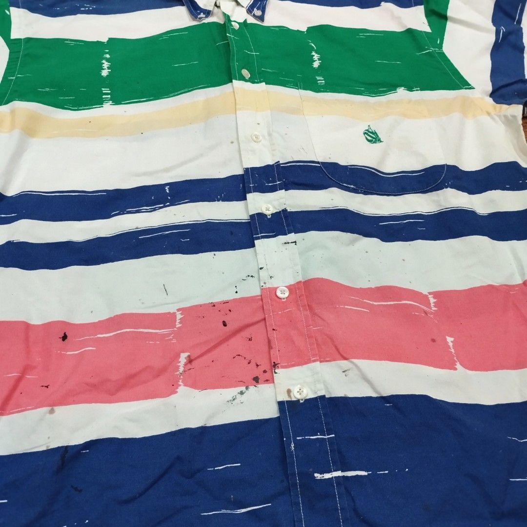 NAUTICA COLORWAY SHIRT | KEMEJA LENGAN PENDEK, Fesyen Pria, Pakaian ...