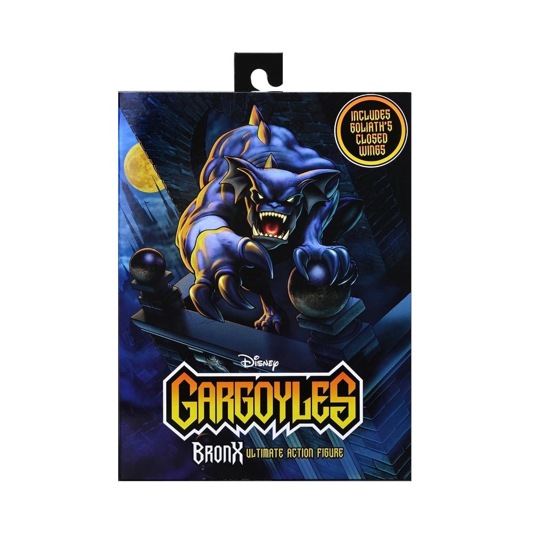 NECA Gargoyles Bronx with Goliath Accessory 7-Inch Action Figure Toy ...