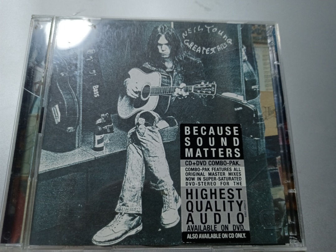Neil Young Remastered Greatest Hits (CD/DVD Combo-Pak), Hobbies & Toys ...