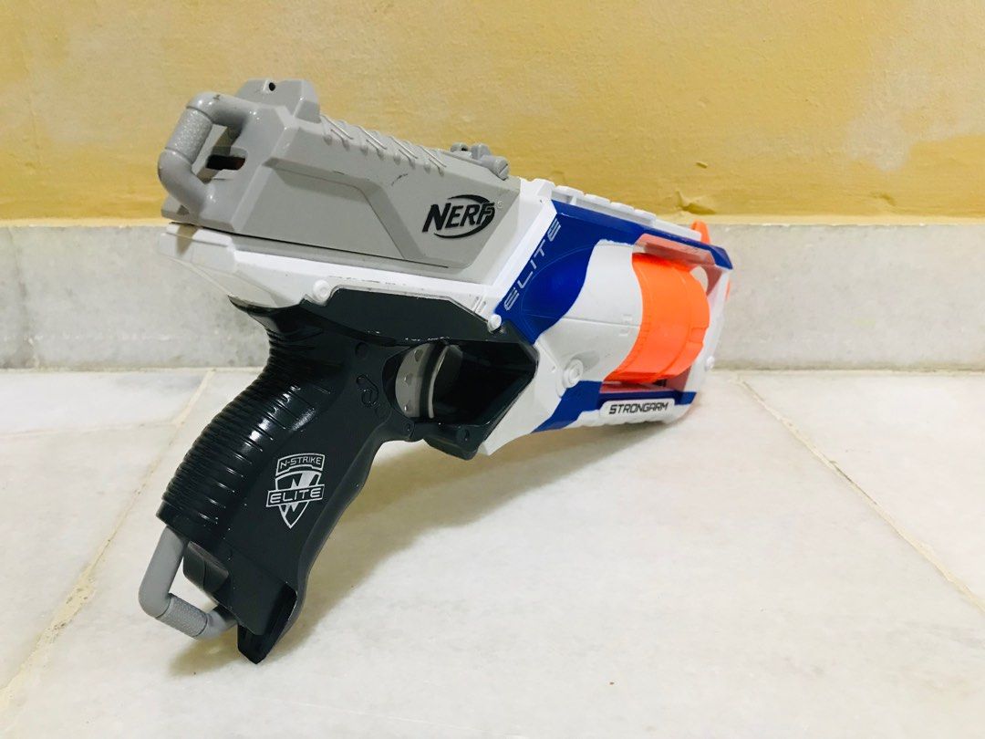 Nerf N- Strike Elite Strongarm, Hobbies & Toys, Toys & Games on Carousell
