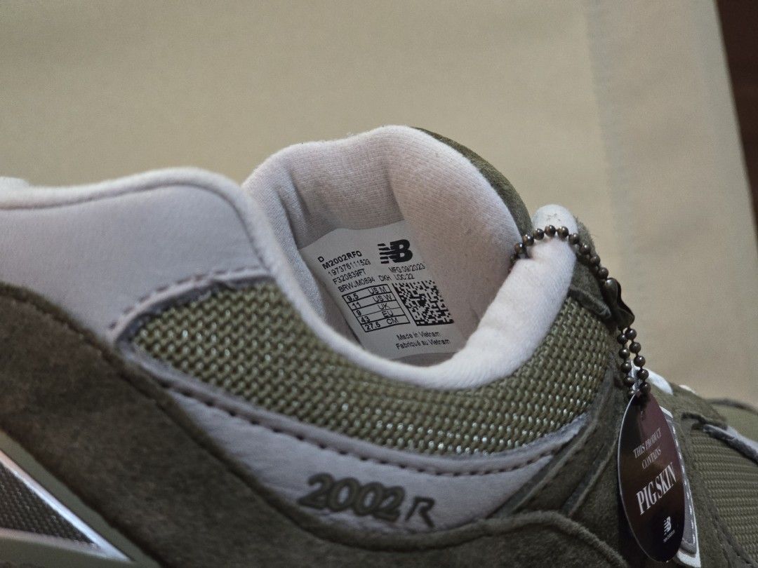 New Balance 2002R Olive/Dark Green, Men's Fashion, Footwear, Sneakers ...