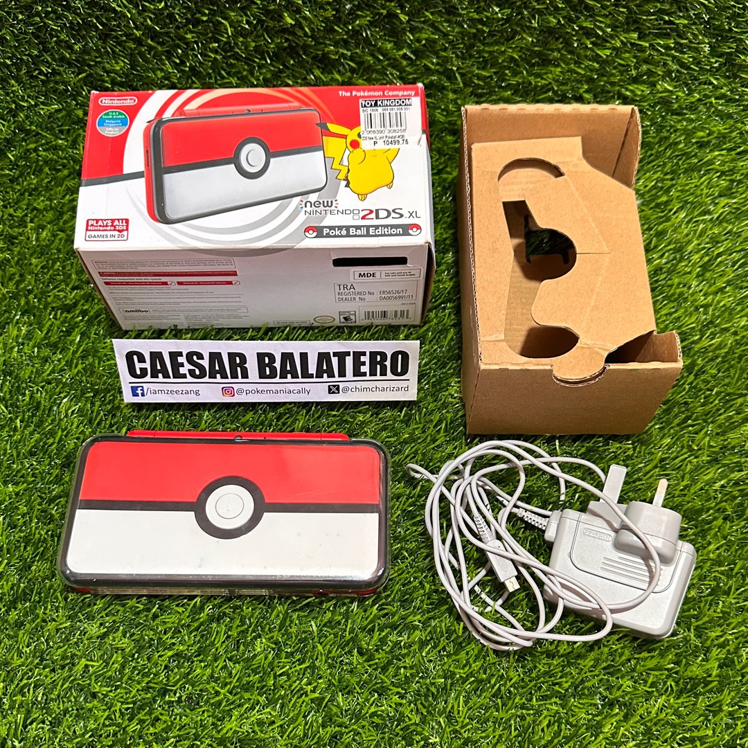 New Nintendo 2DS XL Poké Ball Edition (Pokémon), Video Gaming, Video ...
