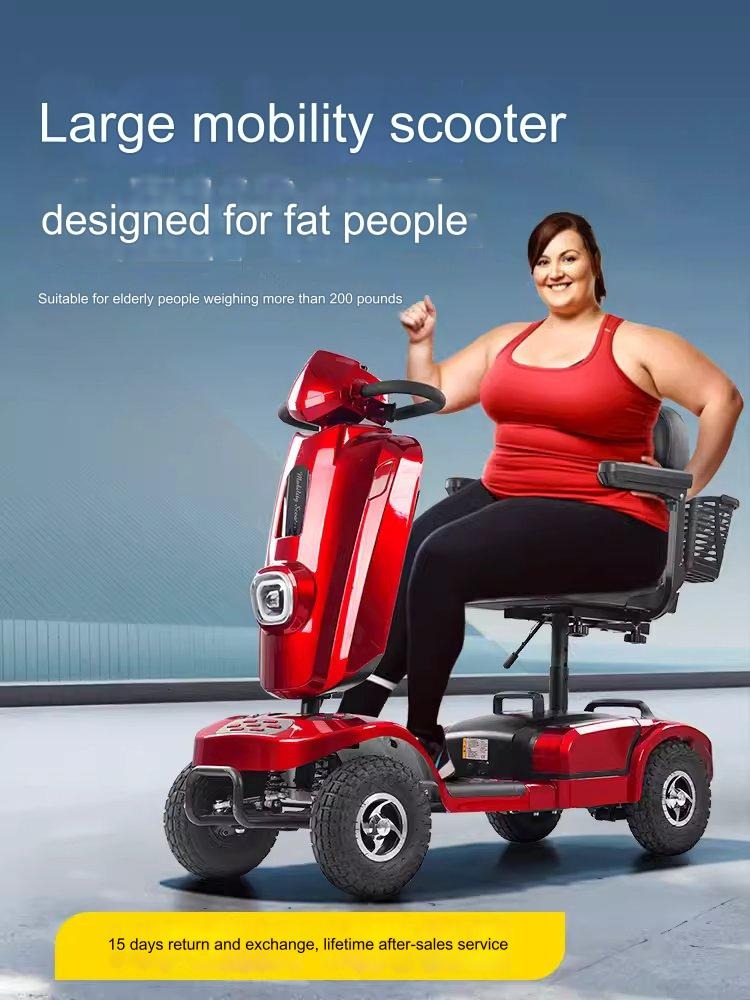 Next-Gen Power-Assisted Scooter for Elderly Comfort and Accessibility ...