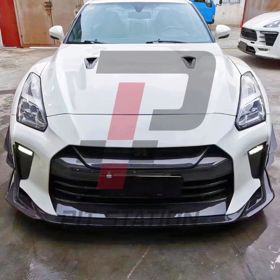 Nissan 日產 GTR (R35) Top Secret Carbon Body Kit 碳纖維包圍 08-Present, 汽車配件 ...