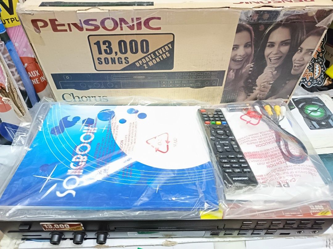 Pensonic DVD/USB karaoke player, TV & Home Appliances, TV ...