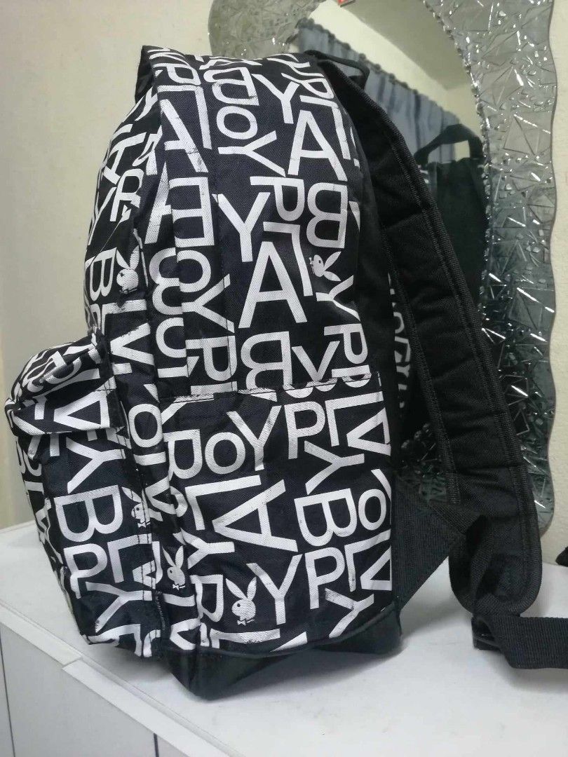 PLAYBOY BACKPACK, Men's Fashion, Bags, Backpacks on Carousell