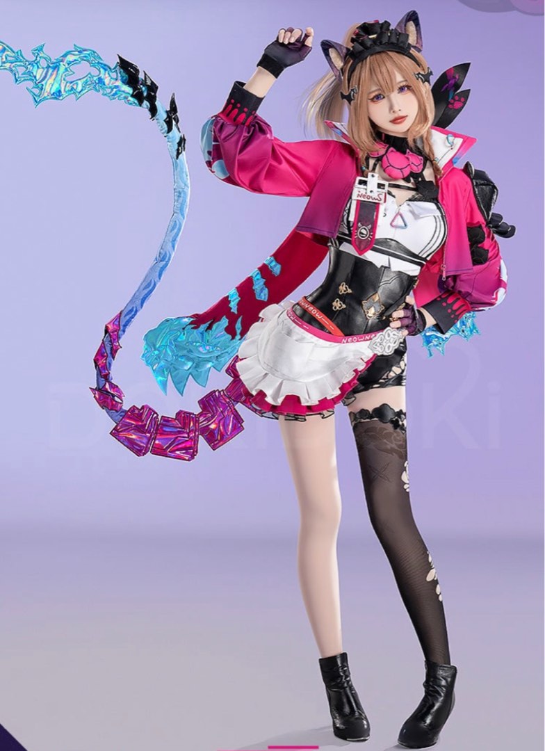 [PO] Pardofelis Spectral Claws Cosplay Honkai Impact 3rd, Hobbies ...