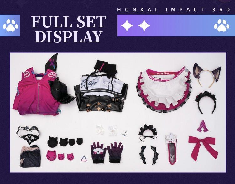 [PO] Pardofelis Spectral Claws Cosplay Honkai Impact 3rd, Hobbies ...