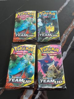 Pokemon Tag Team All Stars Sun & Moon sm12a Fairy Energy Holo, Hobbies ...