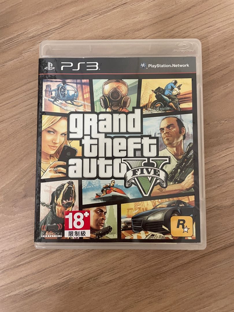 PS3 Grand Theft Auto V (Five), Video Gaming, Video Games, PlayStation ...