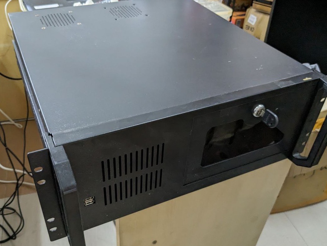 Rackmount CPU Casing with PSU, Motherboard, CPU, Graphics Card ...