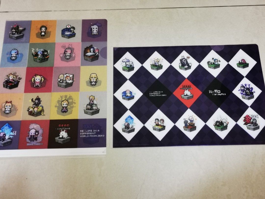 Re Zero Pixelated Cute REM /LEM, Hobbies & Toys, Collectibles ...