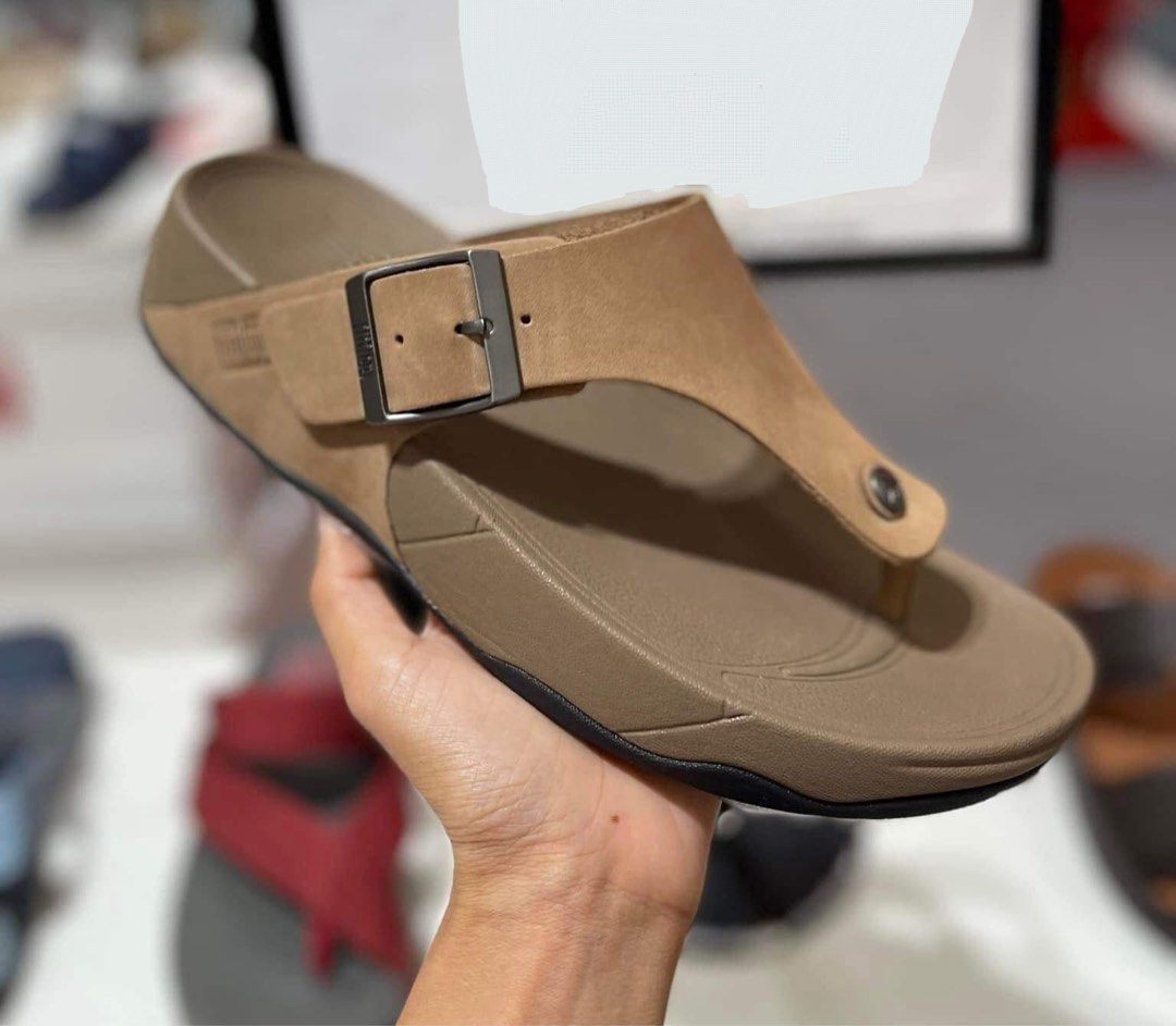 💥READY-STOCK💥 New 💯 Original FITFLOP Men Leather Sandals, Men's Fashion ...
