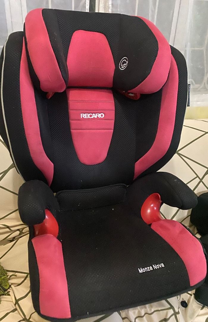 Recaro Monza Nova Carseat Ruby Red, Babies & Kids, Baby Nursery & Kids ...