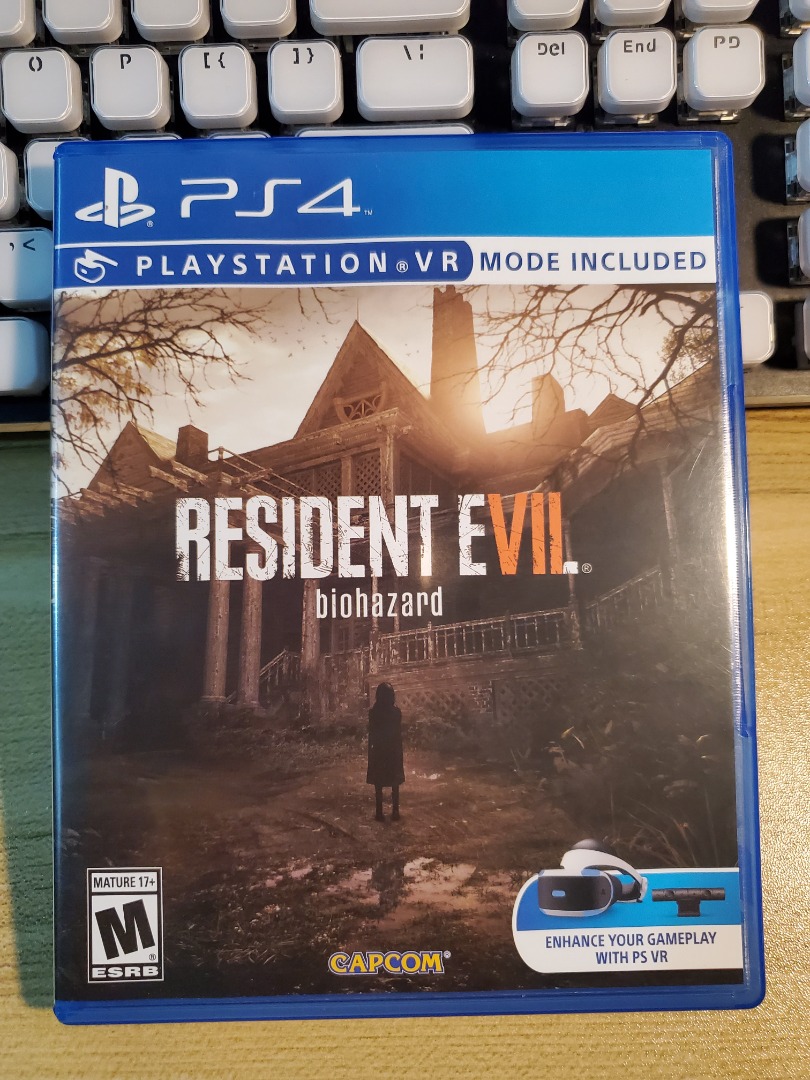 Resident Evil 7 Biohazard PS4 Game Disc, Video Gaming, Video Games ...
