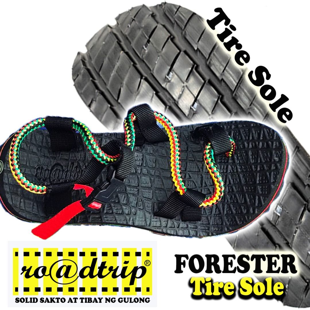 Roadtrip Forester - Marikina made heavy duty tire sole sandals, Hand ...