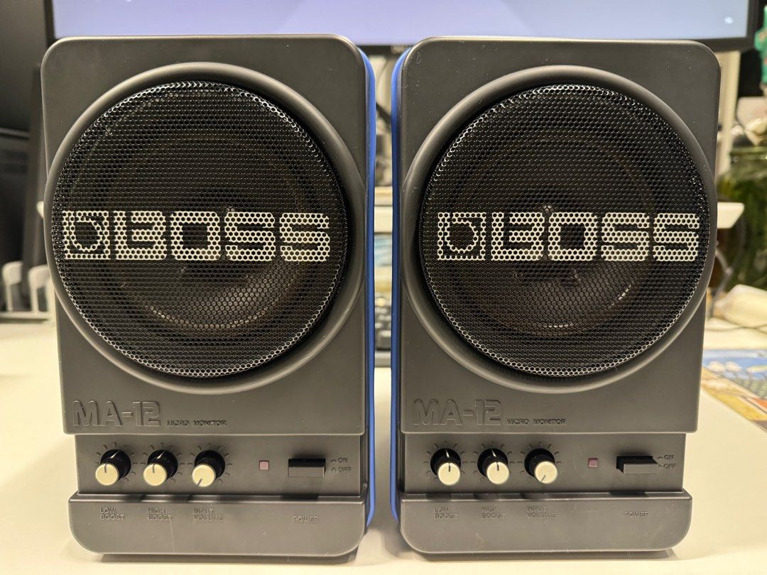 Roland Boss MA-12 Micro Monitor Speaker Black (# MA12 MA12C MT32 MT100 ...