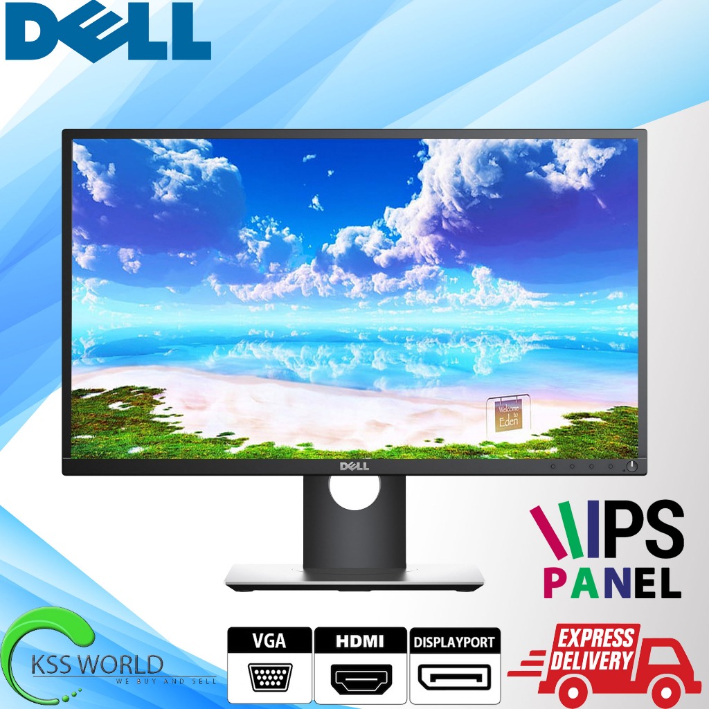 SCREEN MONITOR DELL SCREEN 24 INCH FULL HD, Computers & Tech, Parts ...