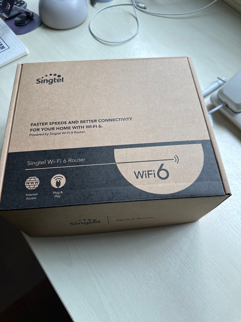 Singtel Wifi 6 Router, Computers & Tech, Parts & Accessories ...