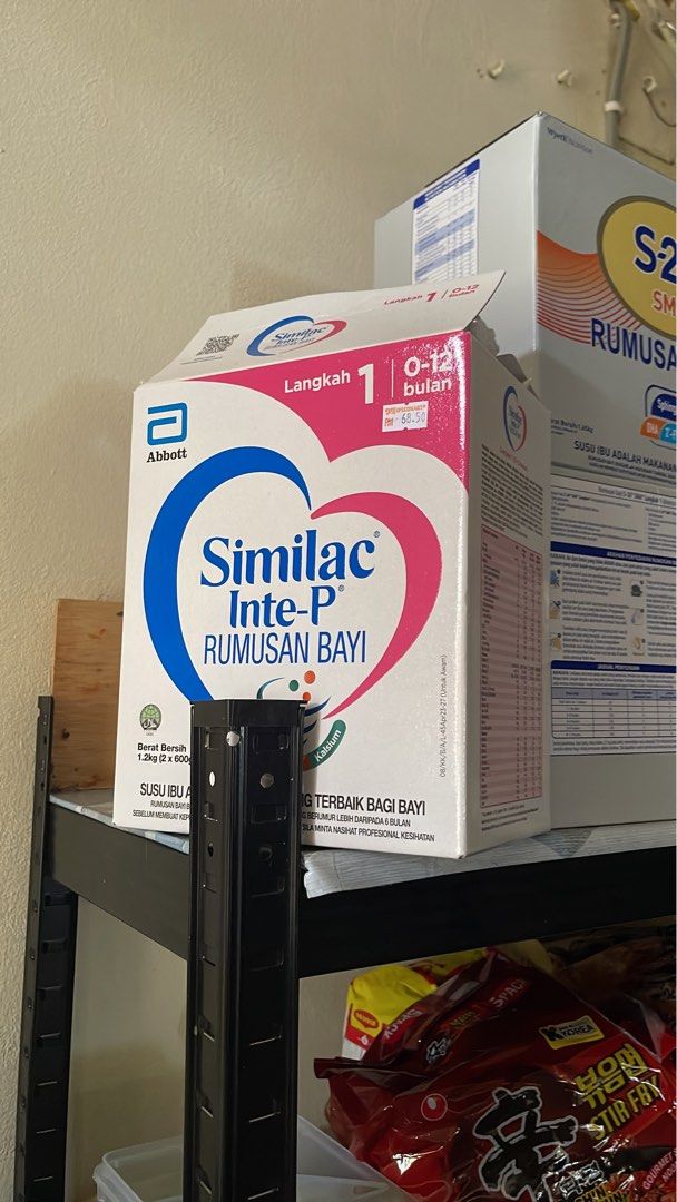 SUSU SIMILAC INTE-P 0-12 BULAN 600GRAM, Babies & Kids, Nursing ...