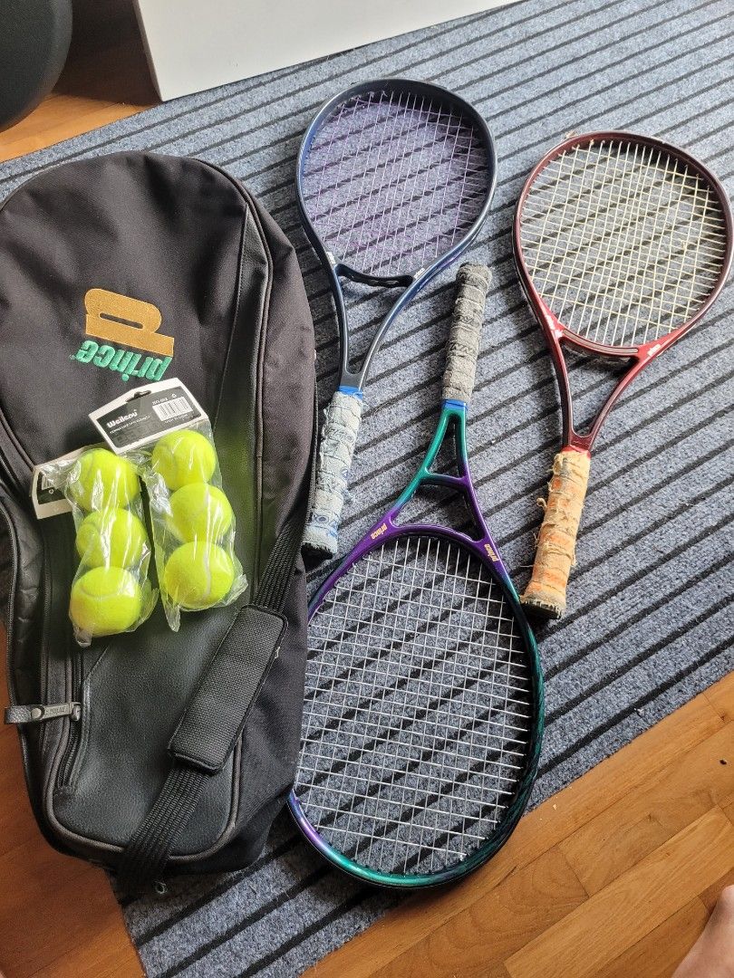 Tennis Rackets n Tennis balls, Sports Equipment, Sports & Games, Racket ...