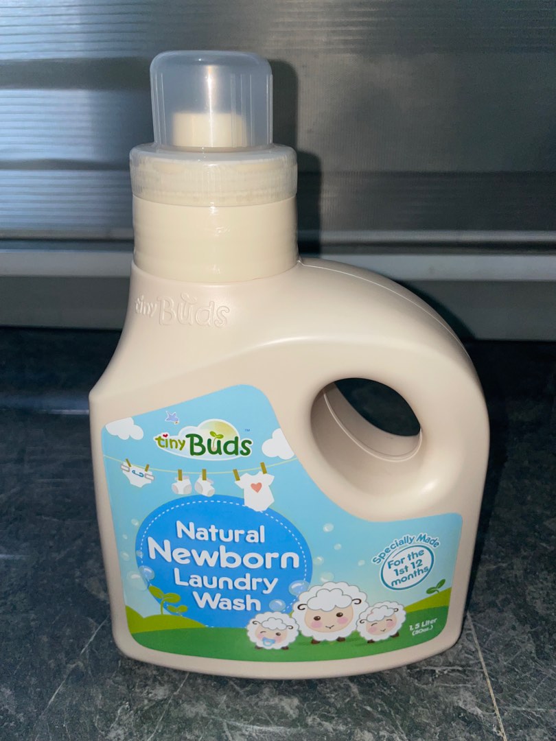 Tiny buds 1.5L natural newborn laundry wash, Babies & Kids, Bathing ...