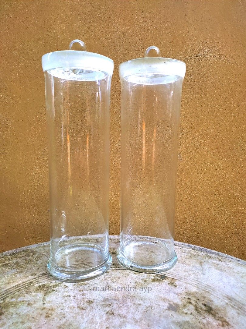 Toples kaca kuno antik jadul vintage, Perabotan Rumah di Carousell