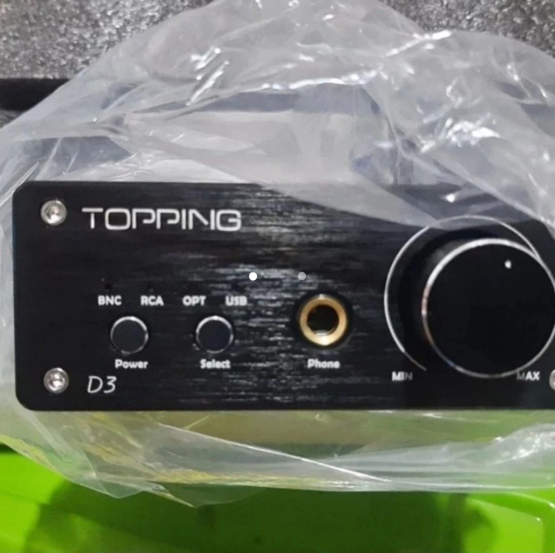 Topping d3 dac amp, Elektronik, Audio di Carousell