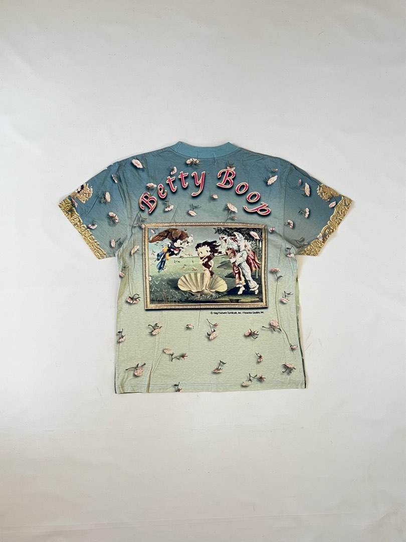 true vintage betty boop birth of venus by sandro botticelli AOP betty ...