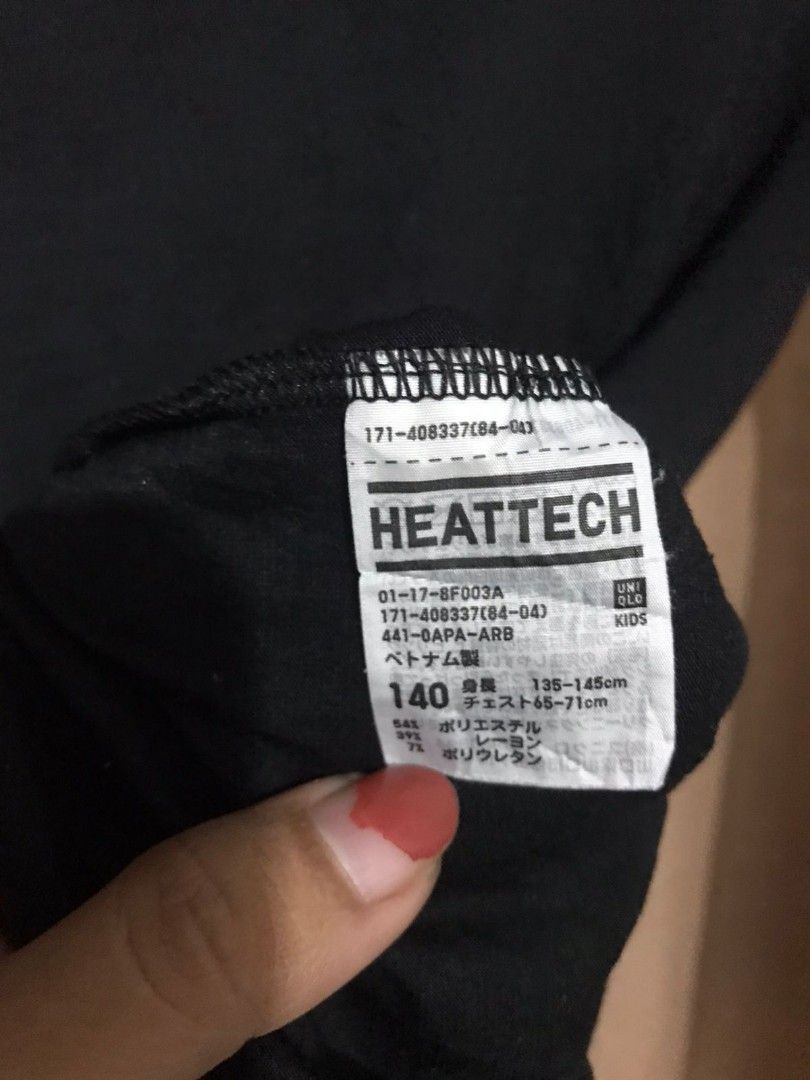 UNIQLO heattech turleneck kids, Bayi & Anak, Baju Anak Perempuan, 4 ...