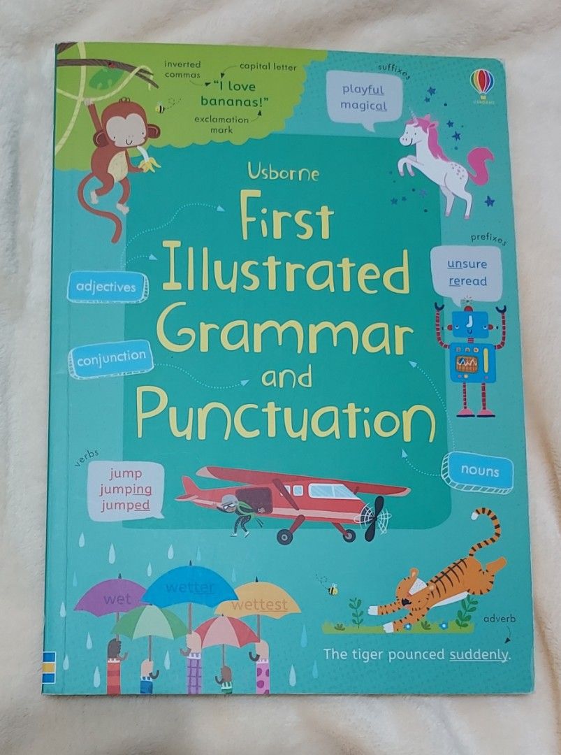 usborne illustrated grammar and punctuation 小學生必備, 興趣及遊戲, 書本 & 文具, 教科書 ...