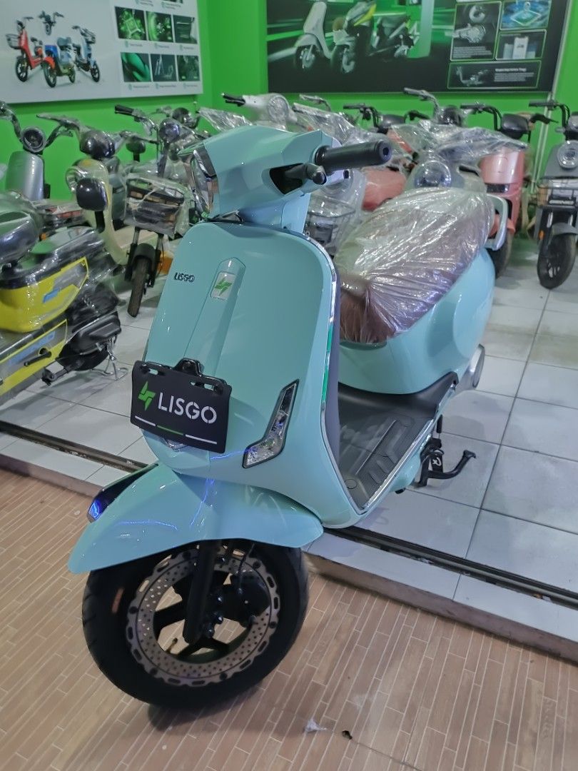 Vespa Listrik LISGO Paling top, Motor di Carousell