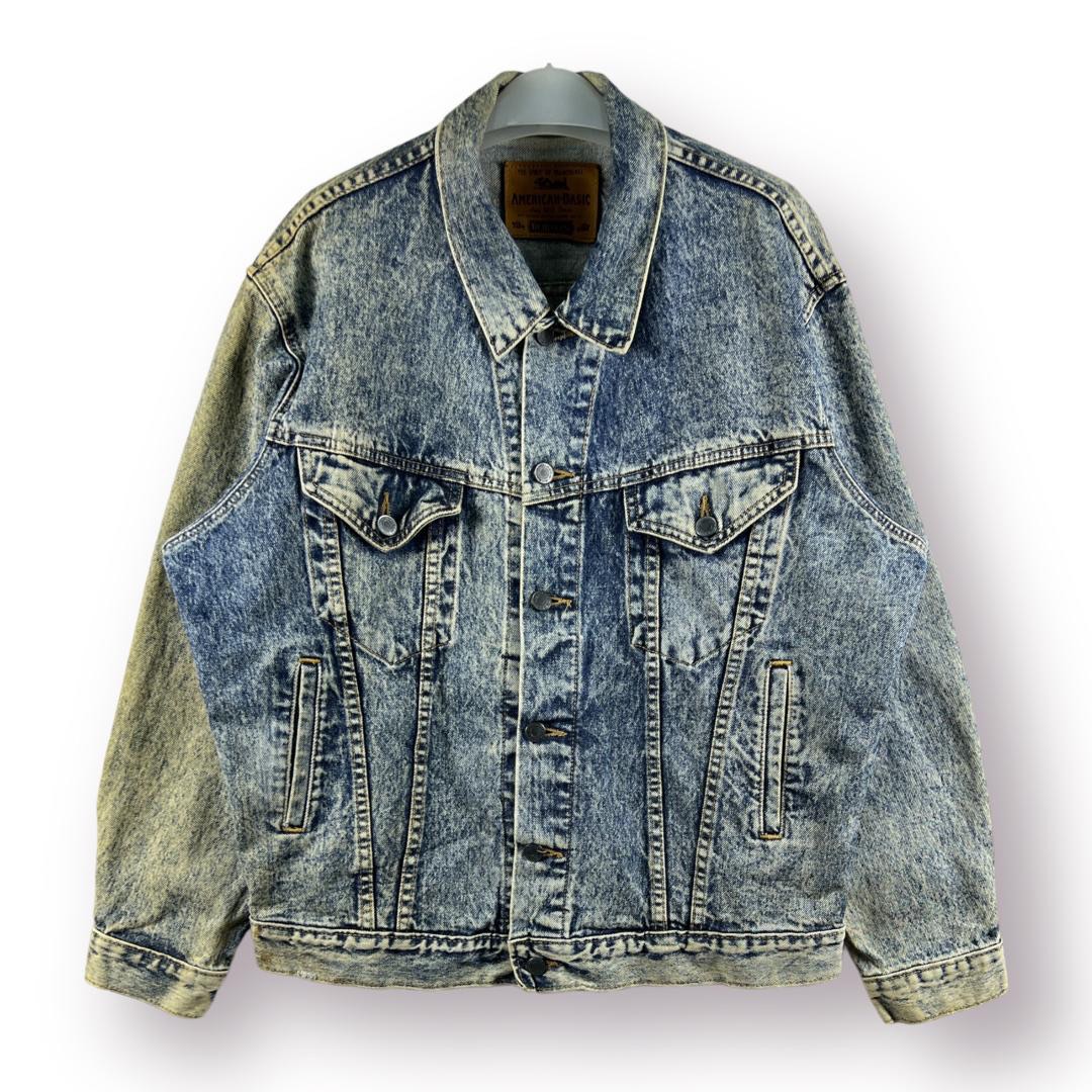 Vintage Bobson Denim Trucker jacket, Men's Fashion, Coats, Jackets and ...