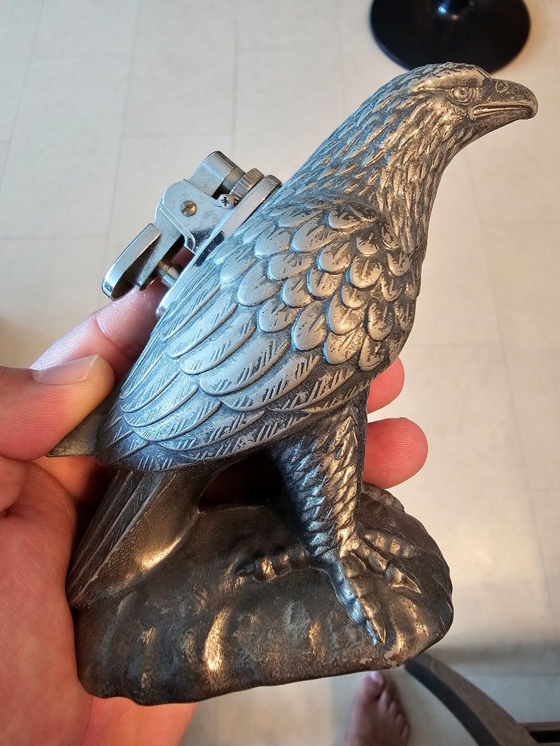 Vintage Eagle Metal Lighter (Statement piece), Hobbies & Toys ...