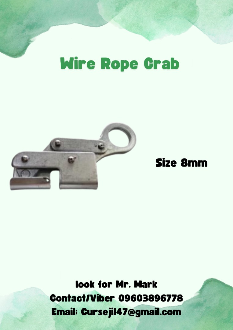 Wire Rope Grab, Commercial & Industrial, Construction & Building ...