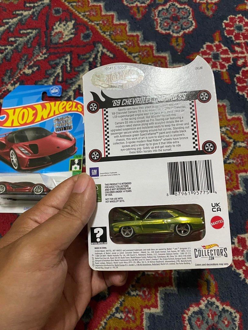 Wts hotwheels rlc camaro holo bnib cod cinere senayan, Toys ...
