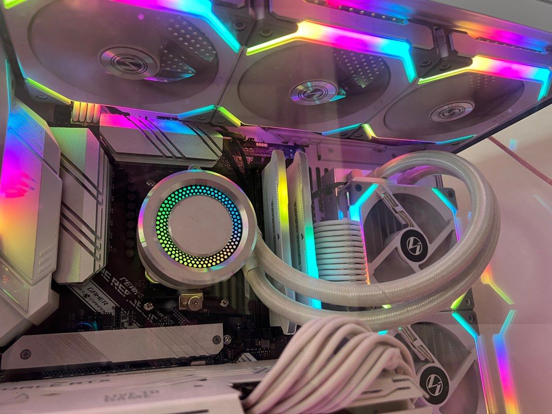 ZOTAC RTX 3060 GAMING PC WHITE O11D MINI LIAN LI BUILD RYZEN 5 3600 ...