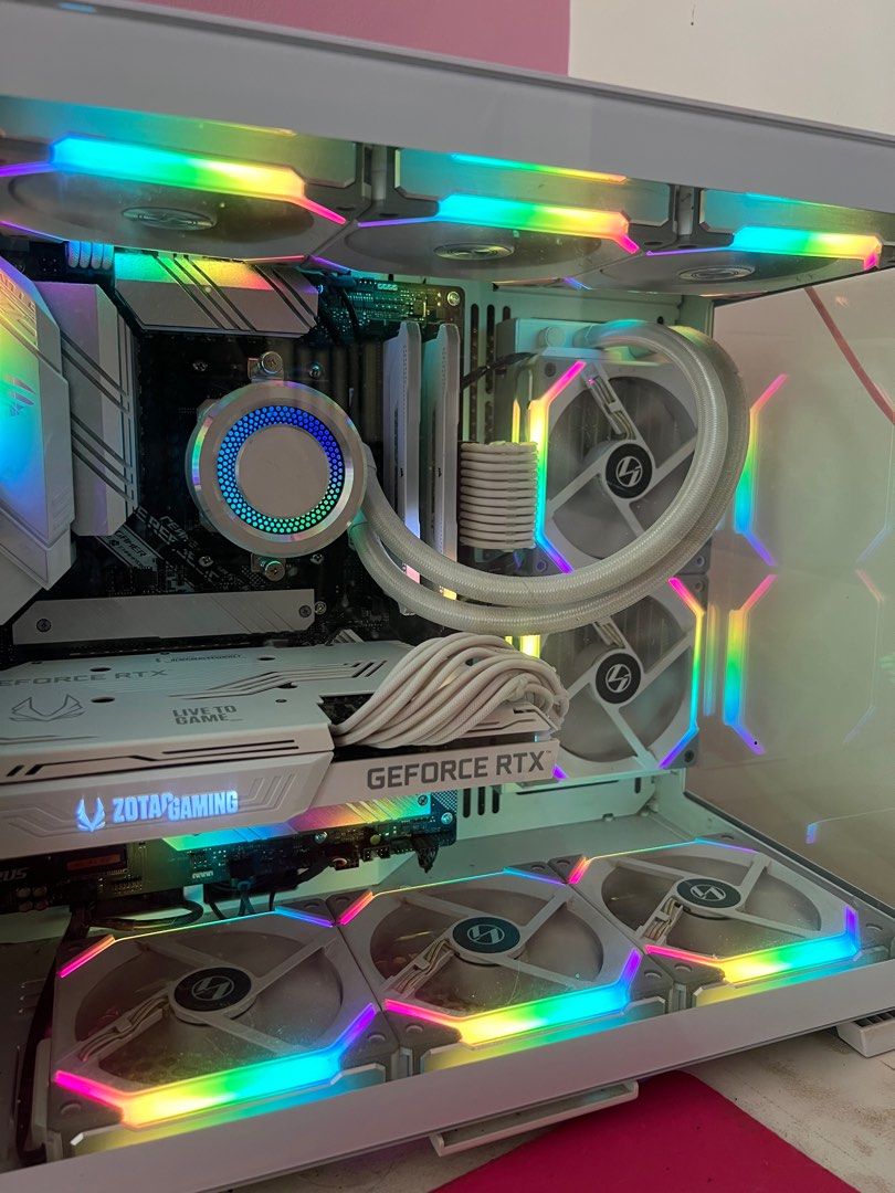 ZOTAC RTX 3060 GAMING PC WHITE O11D MINI LIAN LI BUILD RYZEN 5 3600 ...