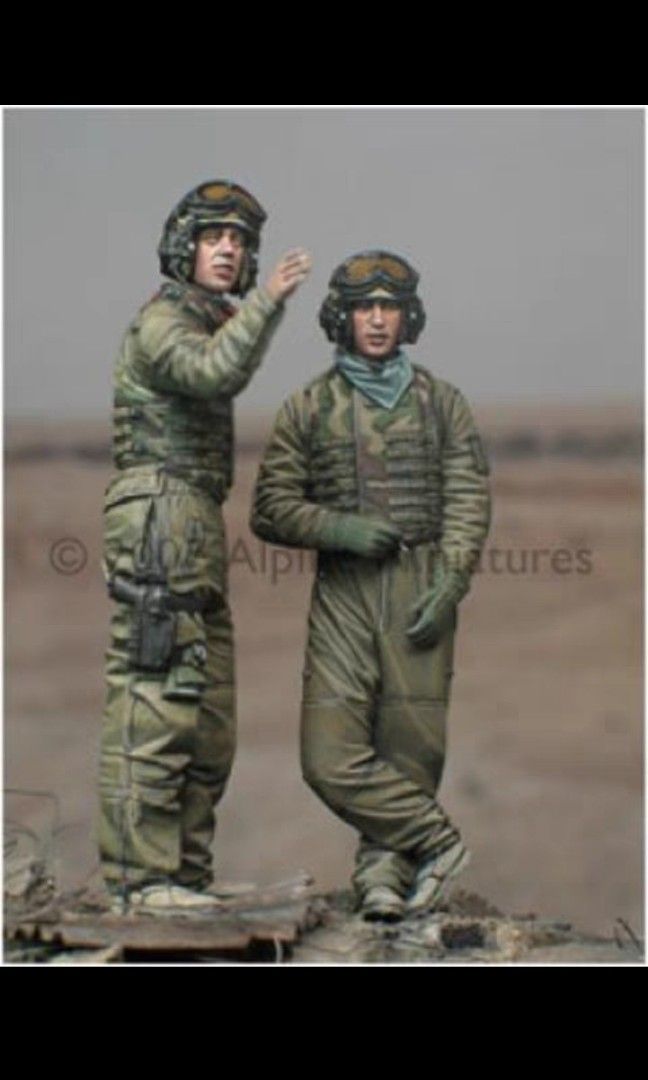 1/35 Modern US tank crews, Hobbies & Toys, Toys & Games on Carousell