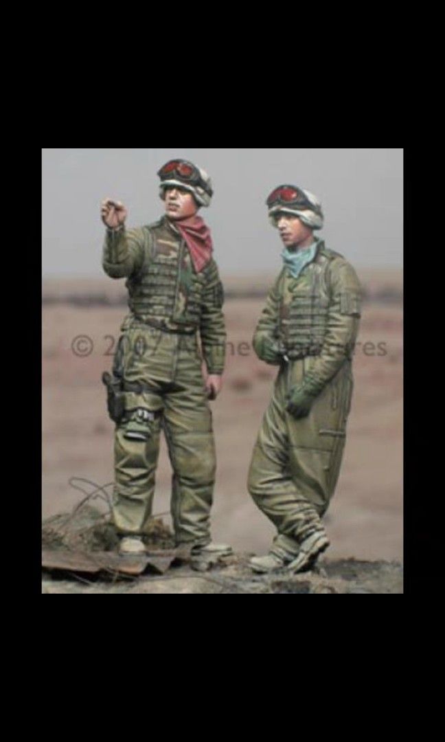 1/35 Modern US tank crews, Hobbies & Toys, Toys & Games on Carousell