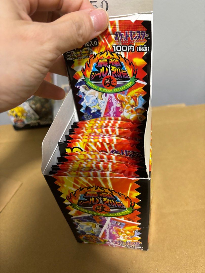 1997& 1998 Amada Pokemon Booster Box, Hobbies & Toys, Toys & Games on ...