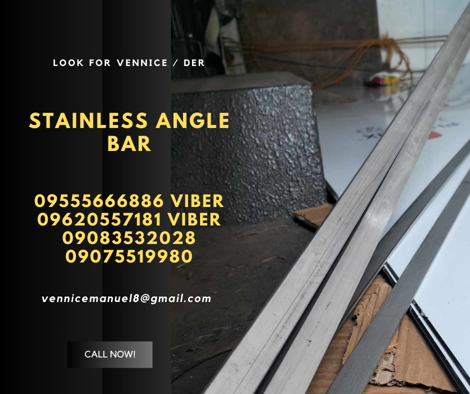 2x2 angel bar ss304, Commercial & Industrial, Construction Tools ...