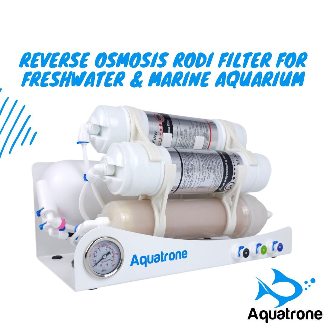 4 Stage 200GPD RODI Water Filter - Aquatrone Reverse Osmosis ...