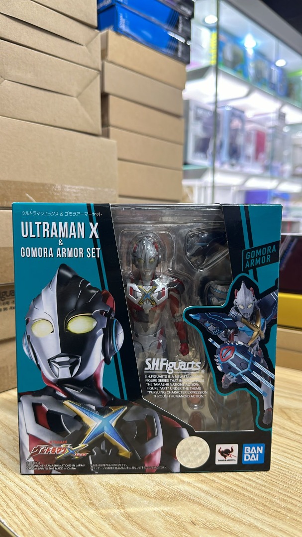 全新 Bandai S.H.Figuarts Shf Ultraman X Gomora Armor Set 哥摩拉裝甲 奧特曼 鹹旦超人 咸 ...
