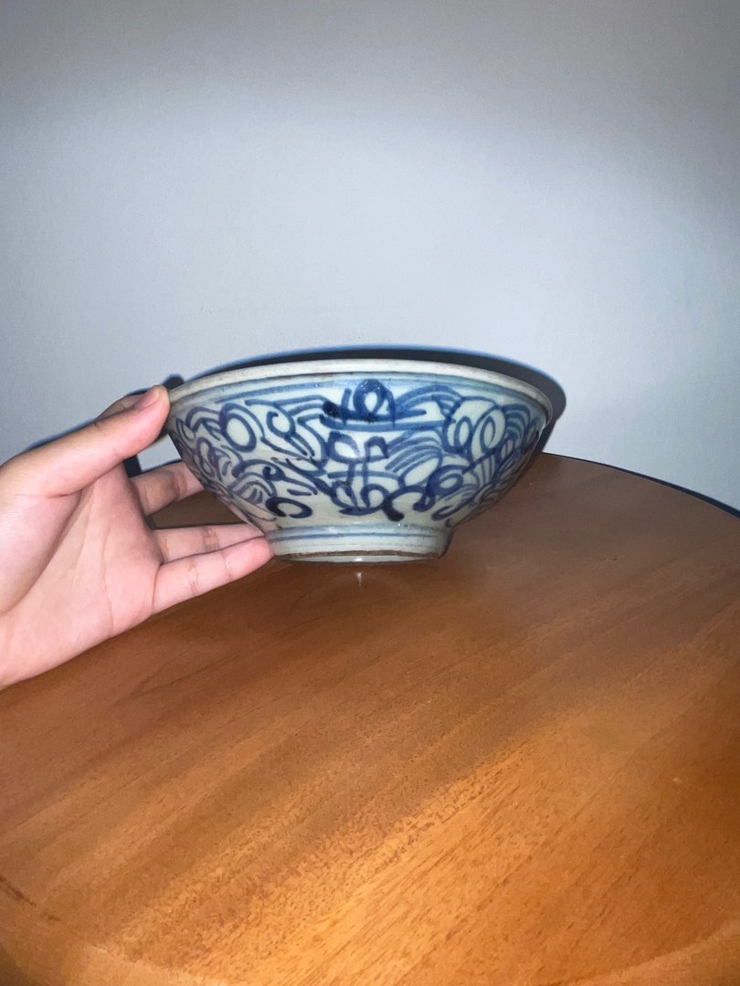 清代的清花双喜碗 Chinese antique rice bowl, Hobbies & Toys, Memorabilia ...