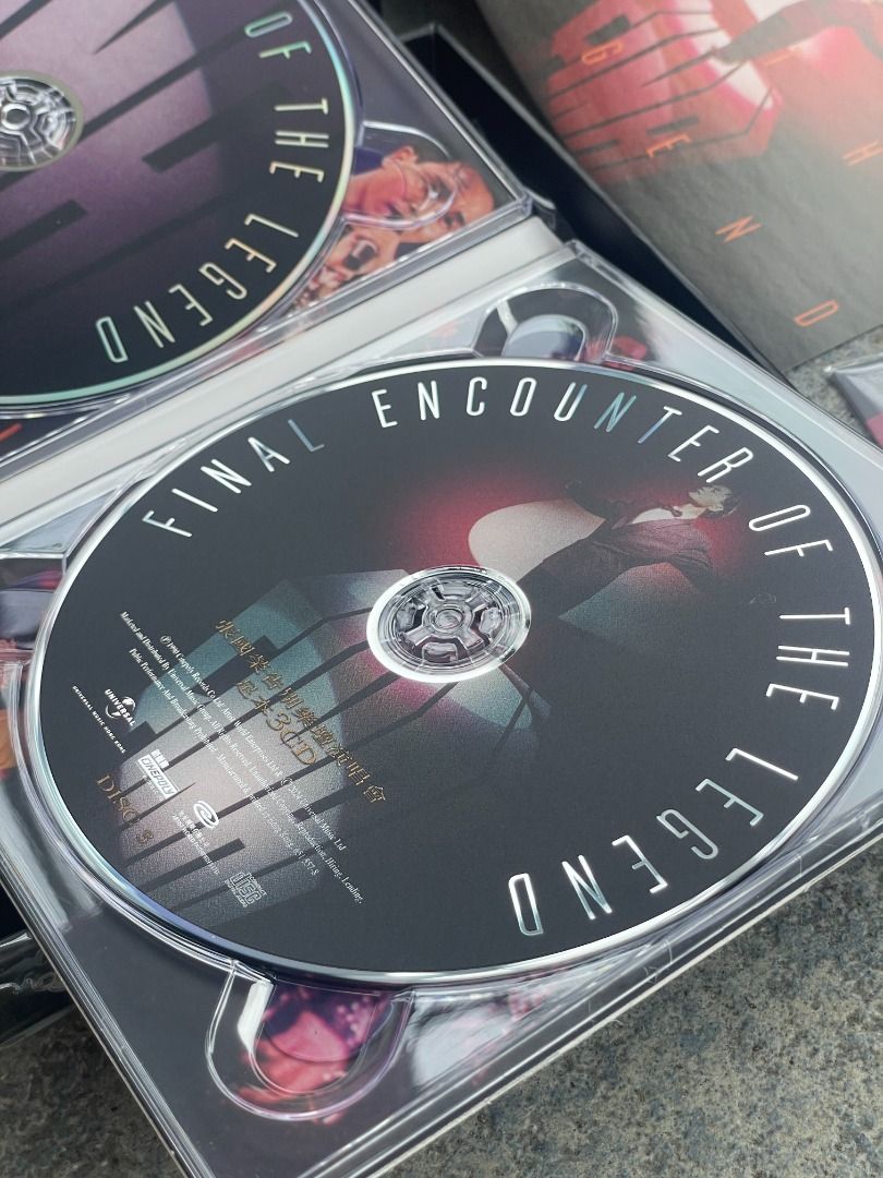 張國榮 Final Encounter Of The Legend 告別樂壇演唱會 (足本3CD) (請勿議價，議價不回), 興趣及遊戲, 音樂、樂器 & 配件, 音樂與媒體 - CD 及 ...