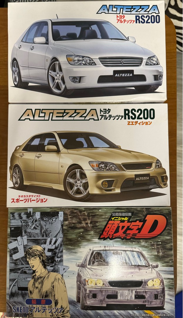 現貨 FUJIMI 富士美1/24 TOYOTA SXE10 ALTEZZA RS200, 興趣及遊戲, 玩具 & 遊戲類 - Carousell